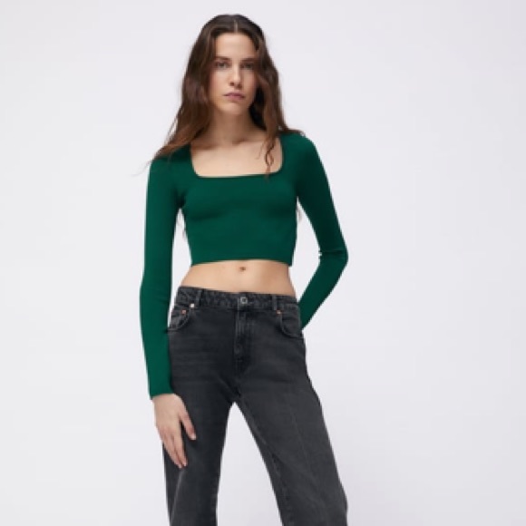 Zara | Tops | Zara Crop Top | Poshmark